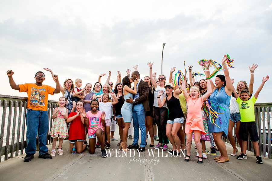 Flash Mob Proposal at Fairhope Pier - Awab + Hala - Wendy Wilson ...