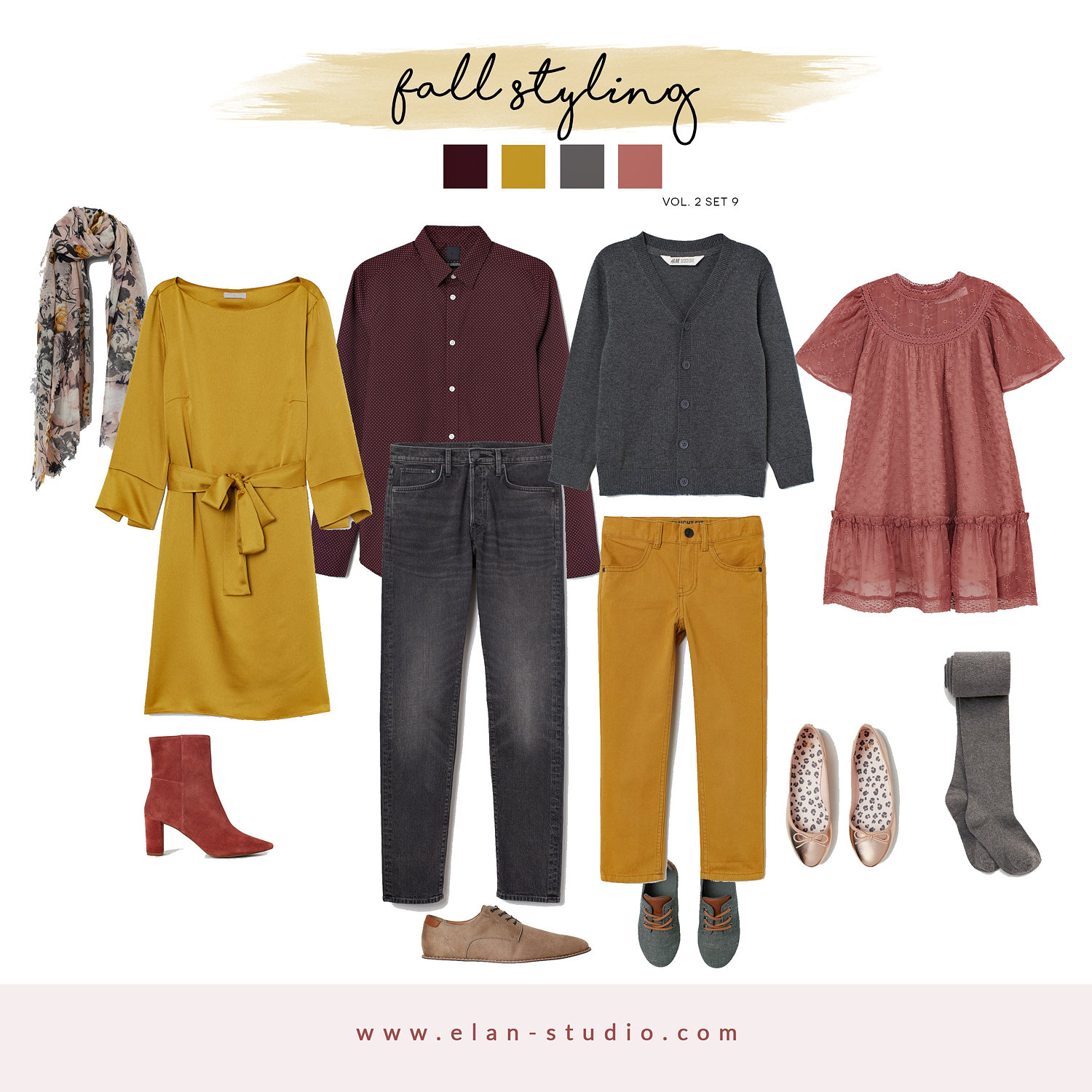 What to Wear for a Fall Photo Session, 2019 Edition - Elan Studio