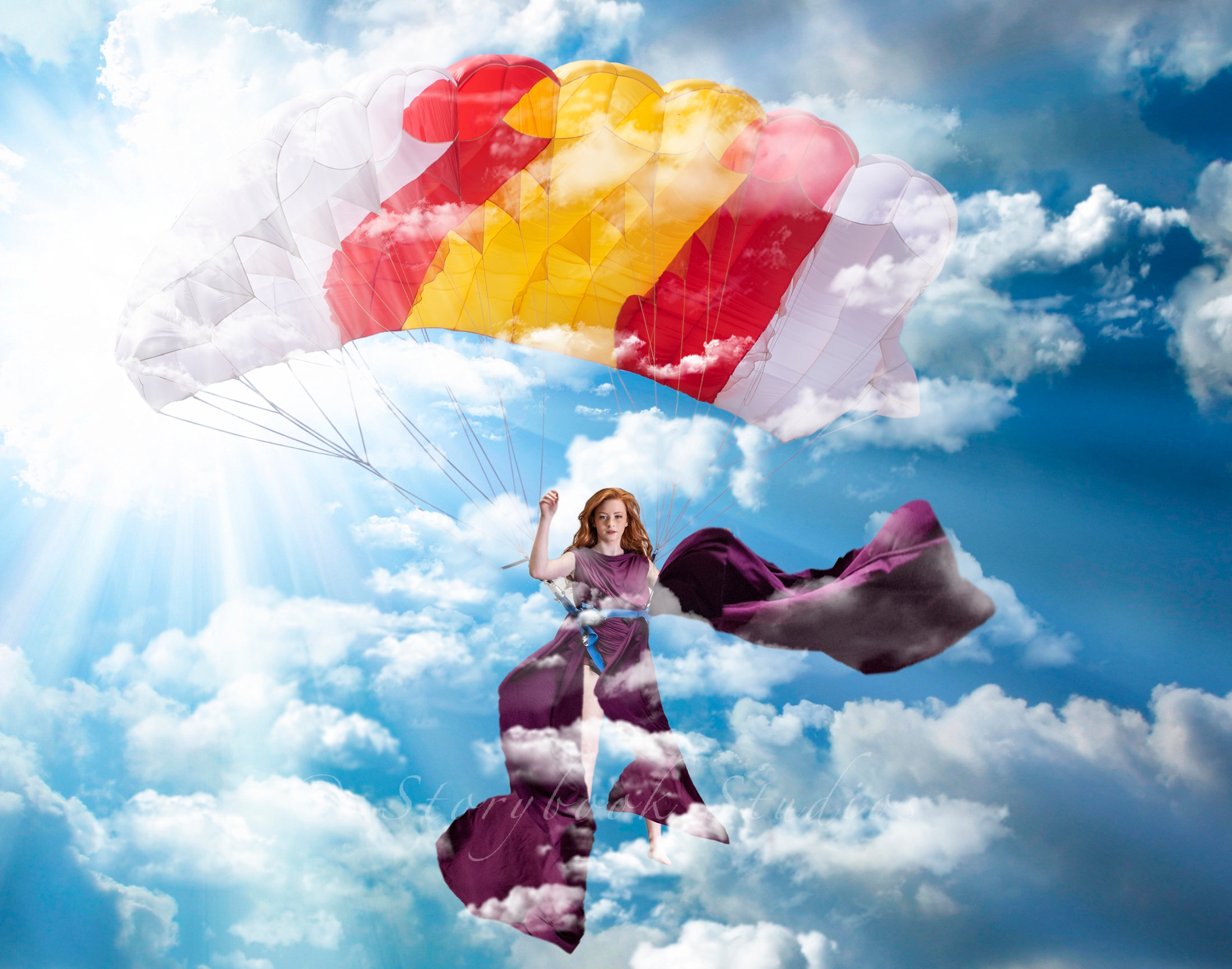 Fearless Spirit Model Crew Jumping Session - Storybook Studios