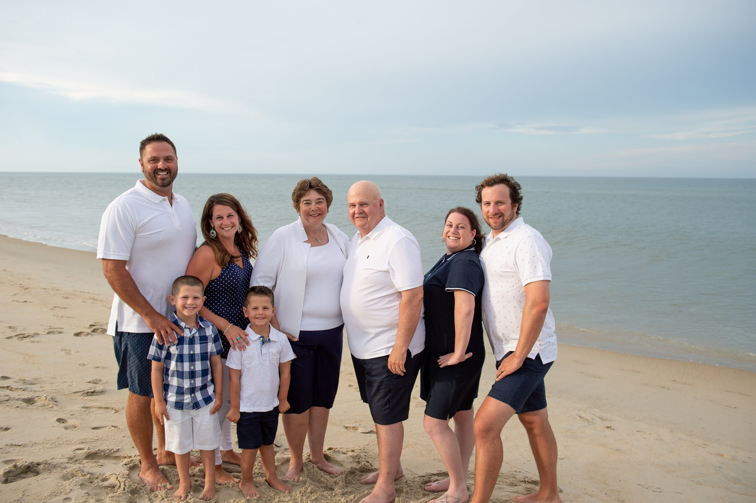 Hugs With The Hamm and DeLacy Families! - Outer Banks Family Photography