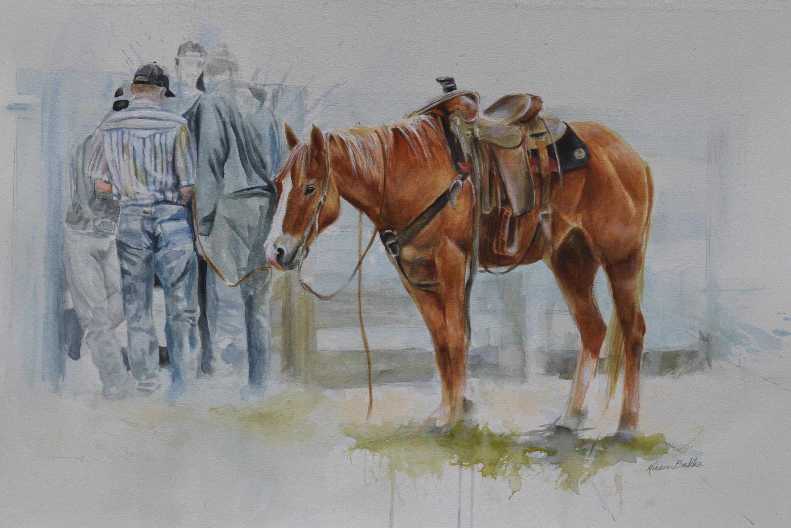 Western/Horses - Bakke Art & Design