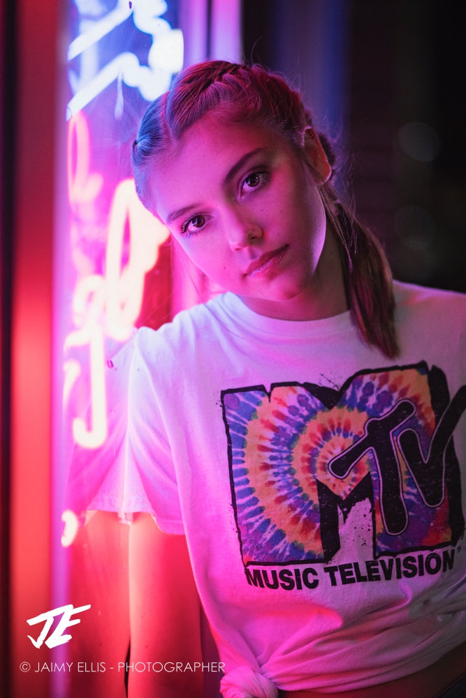 NIGHT LIGHTS - JE Influencer Team Shoot - Jaimy Ellis