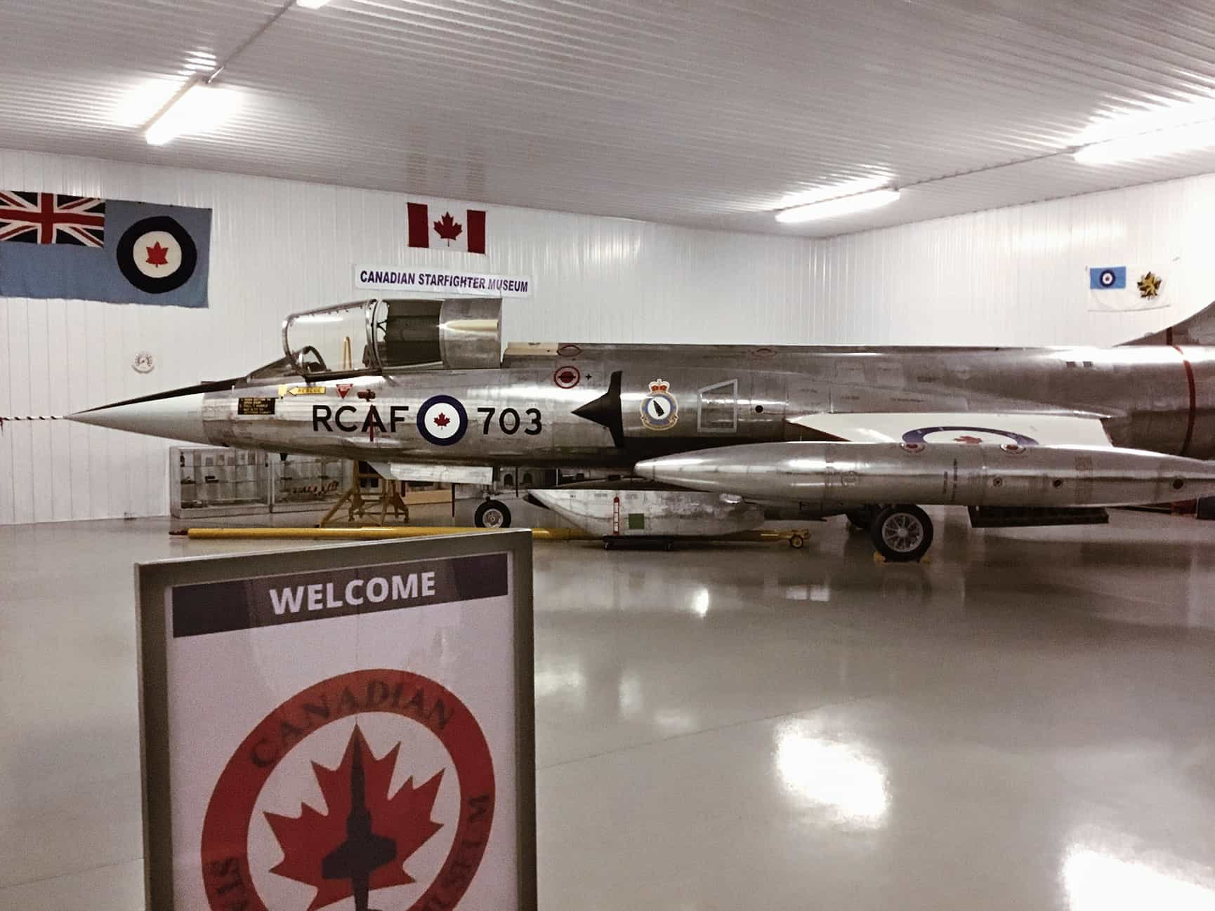 CANADIAN STARFIGHTER JET PINUP SHOOT